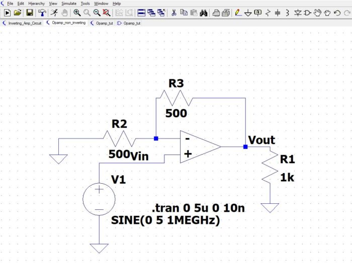 Simulation of Ideal Operational Amplifier using LTspice. - Circuit ... Simulation of Ideal Operational Amplifier using LTspice. - Circuit ...